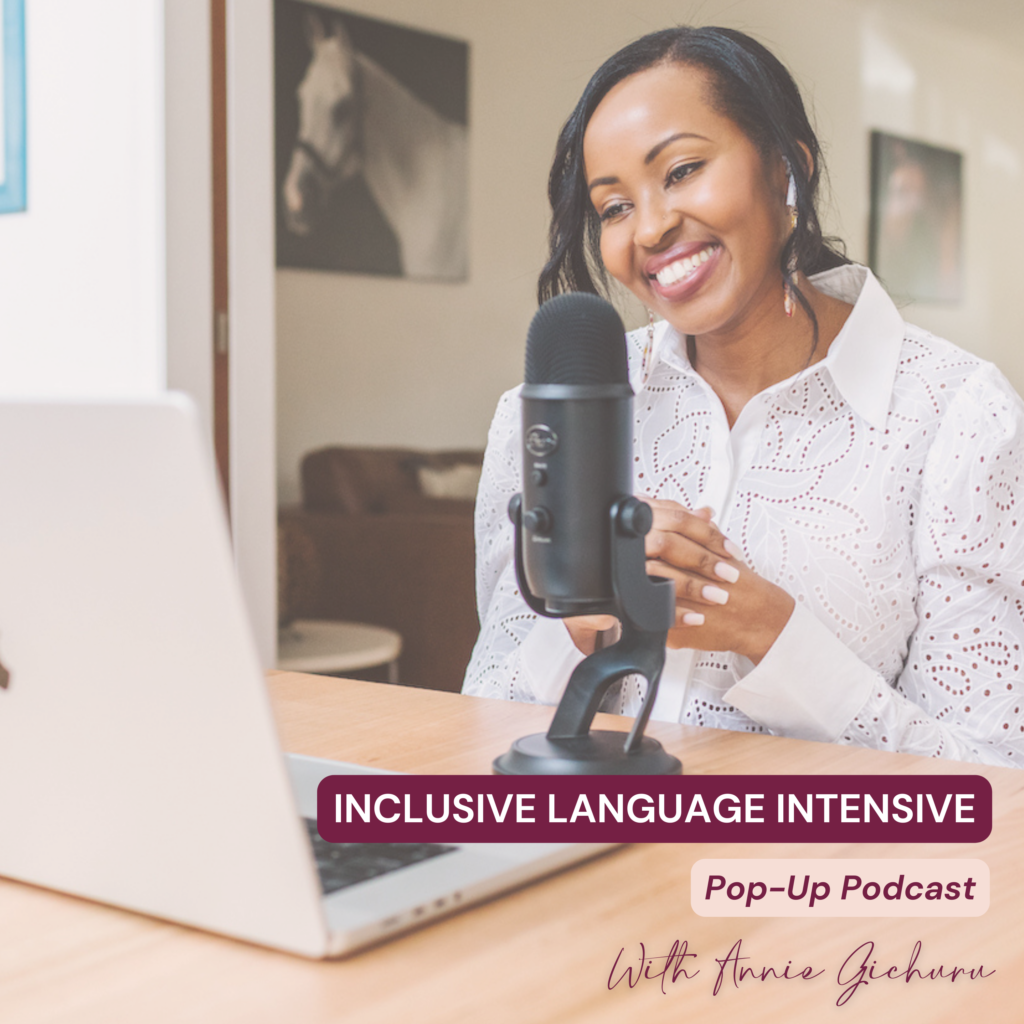 Pop Up Podcast - Annie Gichuru